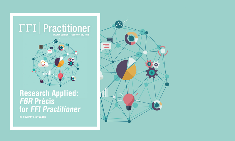 Research Applied: FBR Précis for FFI Practitioner-01
