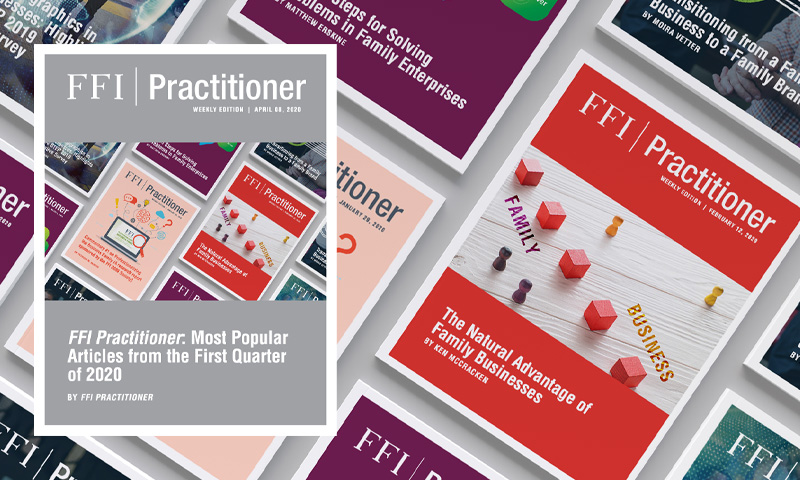 FFI Practitioner: Most Popular Articles from the First Quarter of 2020