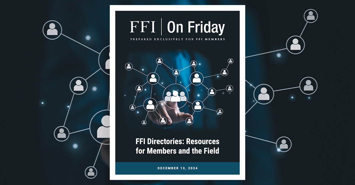 FFI Directories: Resources for Members and the Field