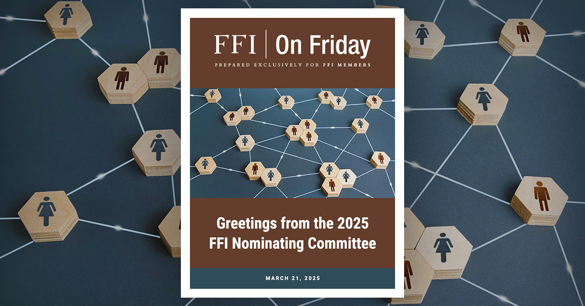 Greetings from the 2025 FFI Nominating Committee
